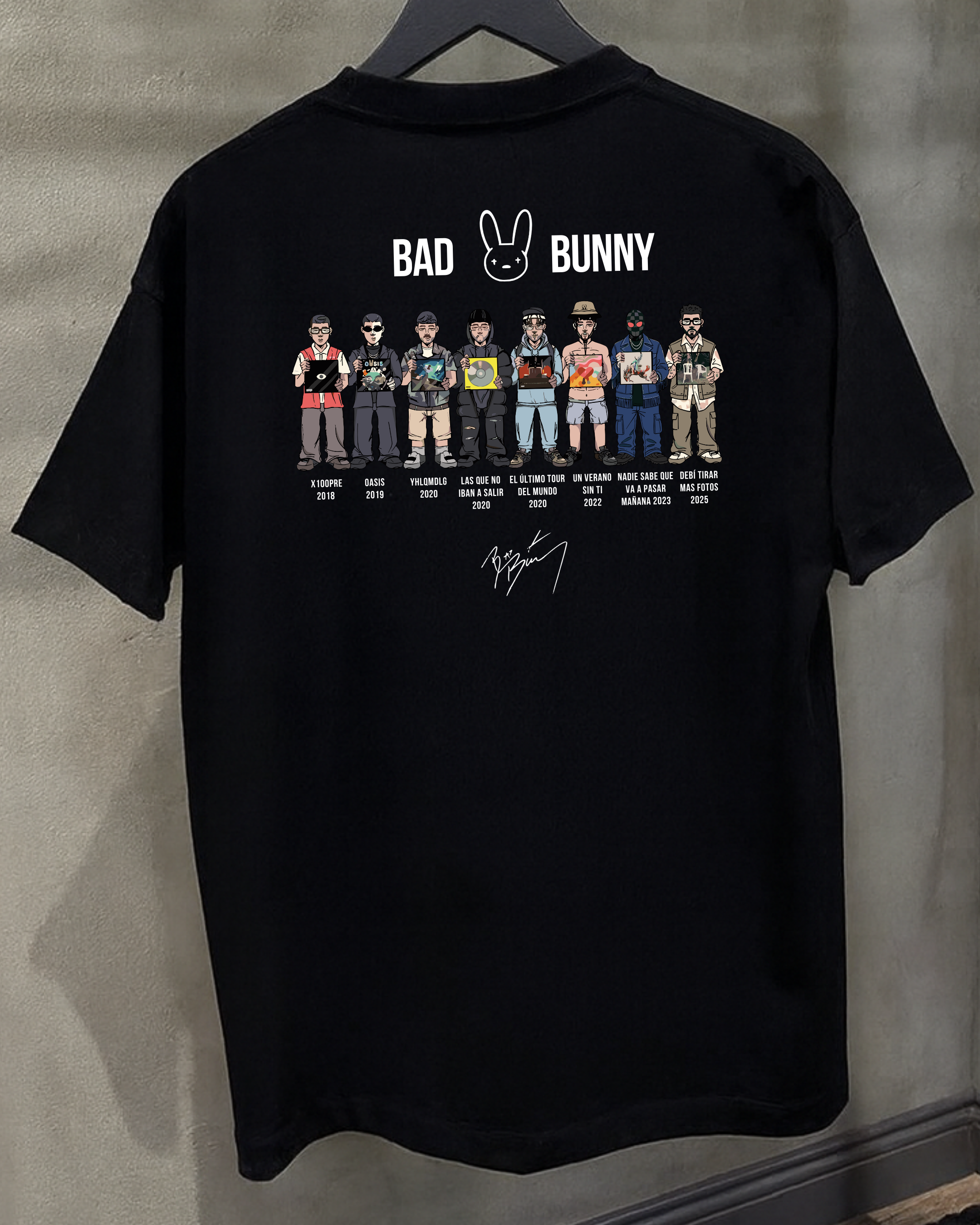 Polera Bad Bunny World Tour | Merch Chile – Hoodline