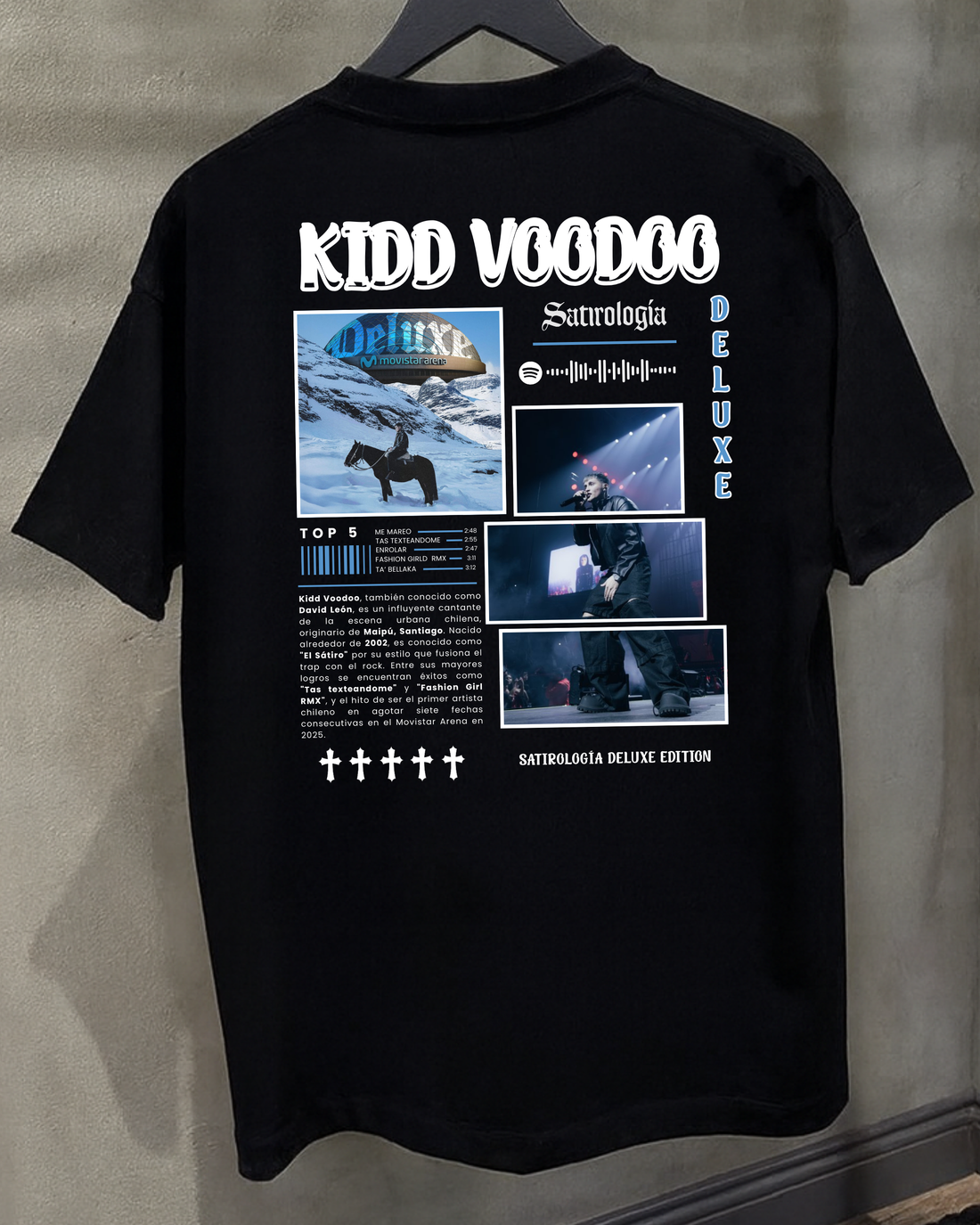 Polera Kidd Voodoo | Satirología Deluxe | Merch Chile – Hoodline